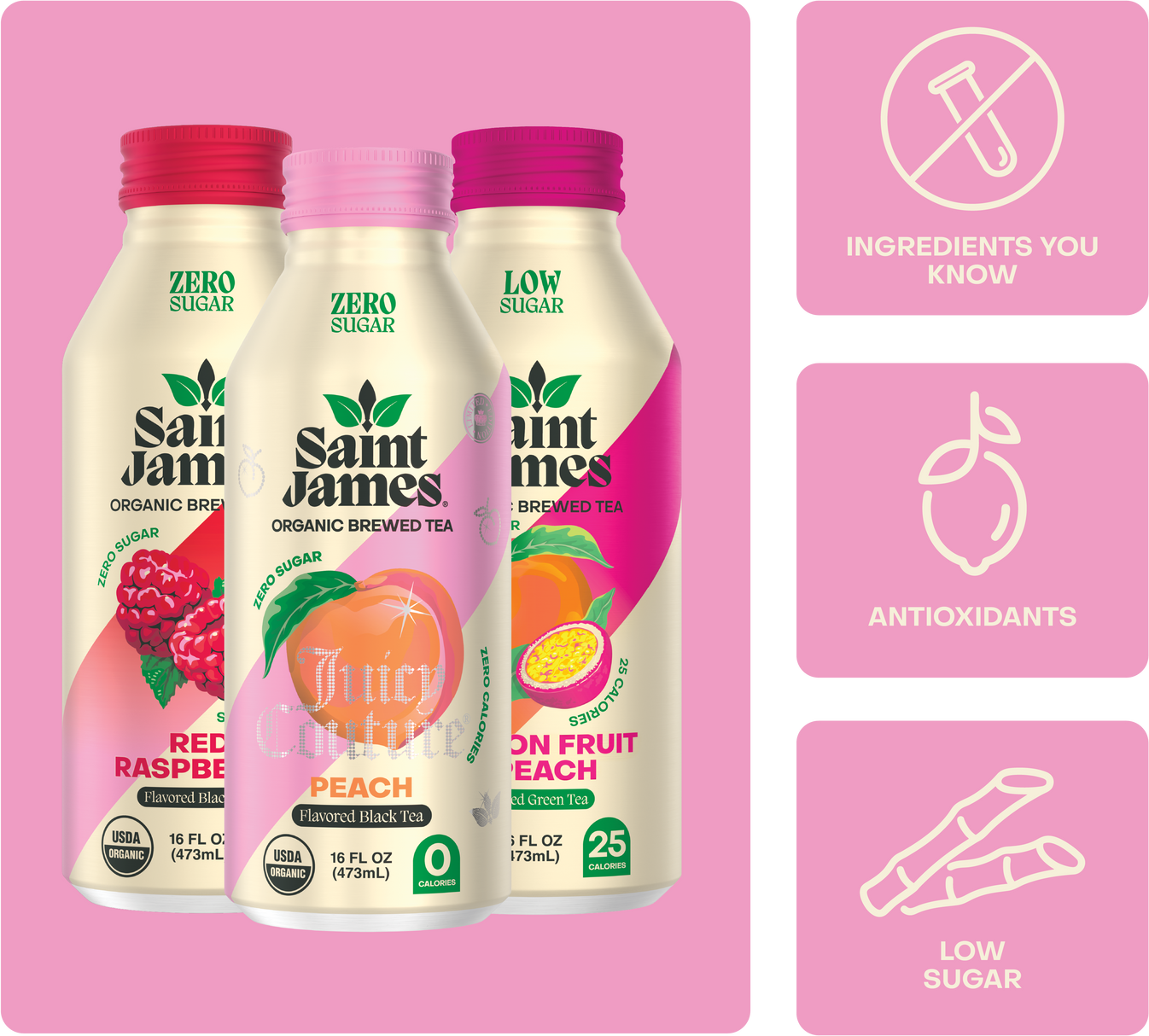 Party Variety Pack – Saint James Iced Tea