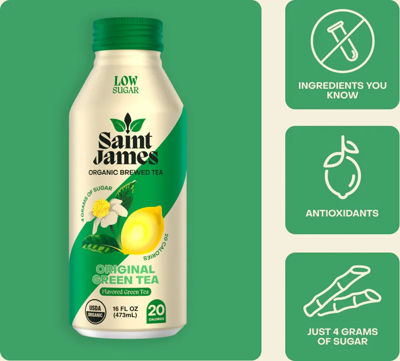 Original Green Tea – Saint James Iced Tea